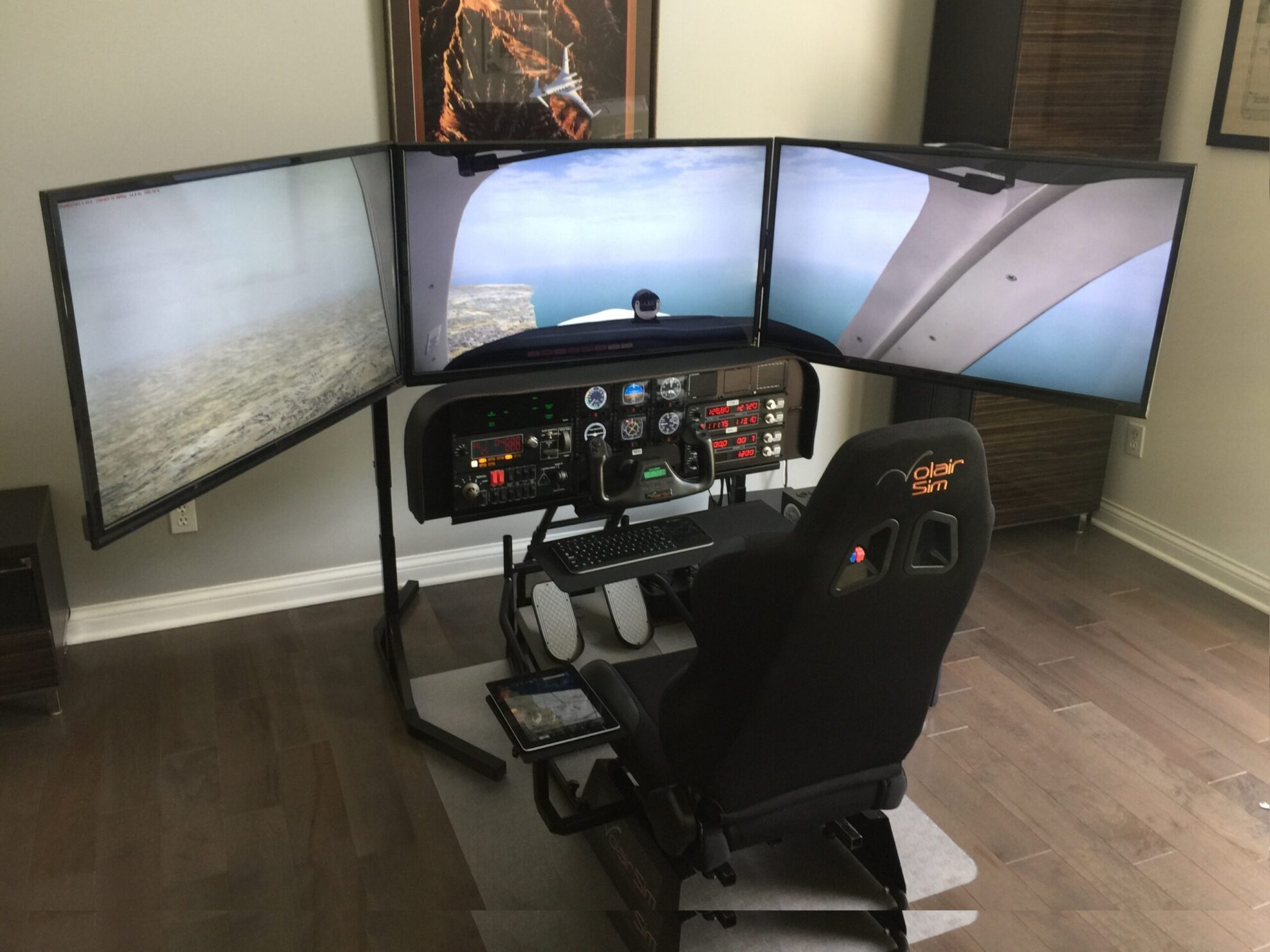 Flight Sims & Multiple Monitors – Part II – Volair Sim