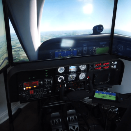 Avionics Panel for the Volair Sim Chassis – Volair Sim