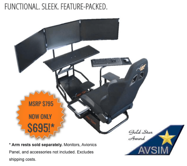 Volair Sim – Award-Winning Flight Simulation Chassis
